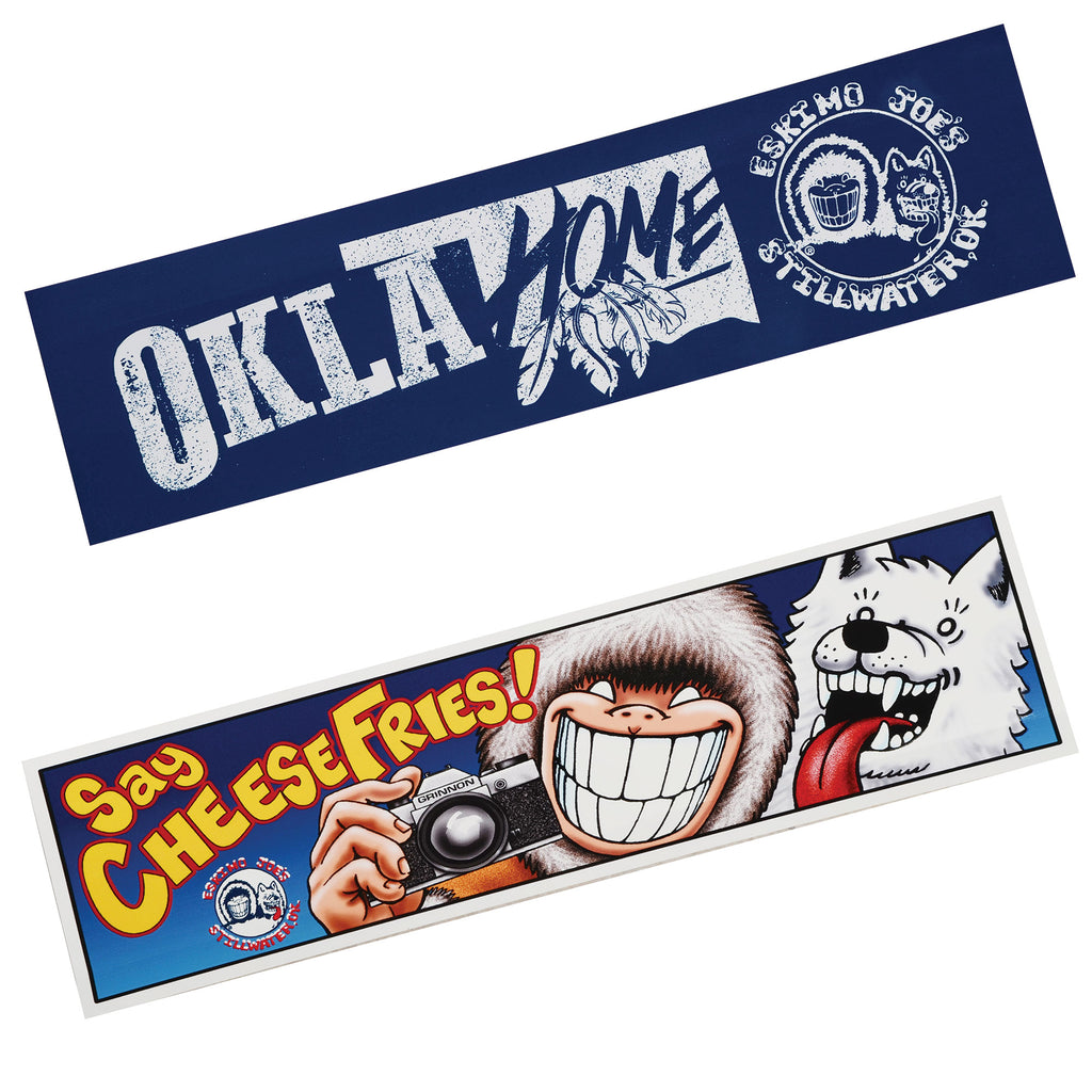 ESKIMO JOE'S BUMPER STICKERS - EJBS – Eskimo Joe's Clothes